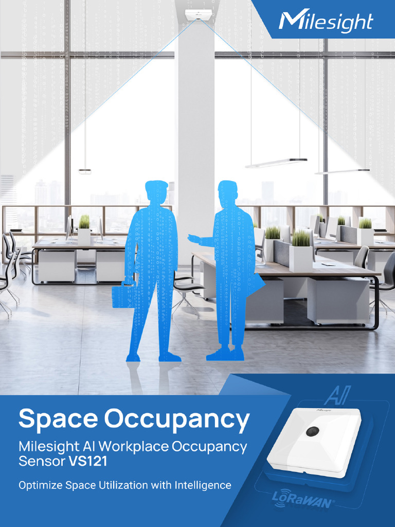 Milesight vs121 Ai Workplace Occupancy Sensor Whitepaper en | PDF