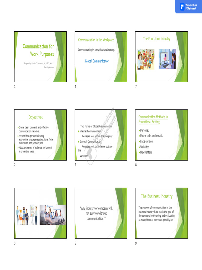 Effective Workplace Communication Guide | PDF | Memorandum | Communication