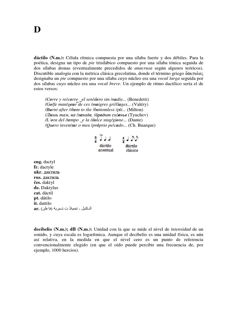 Letra D | PDF | Fonología | Fonética