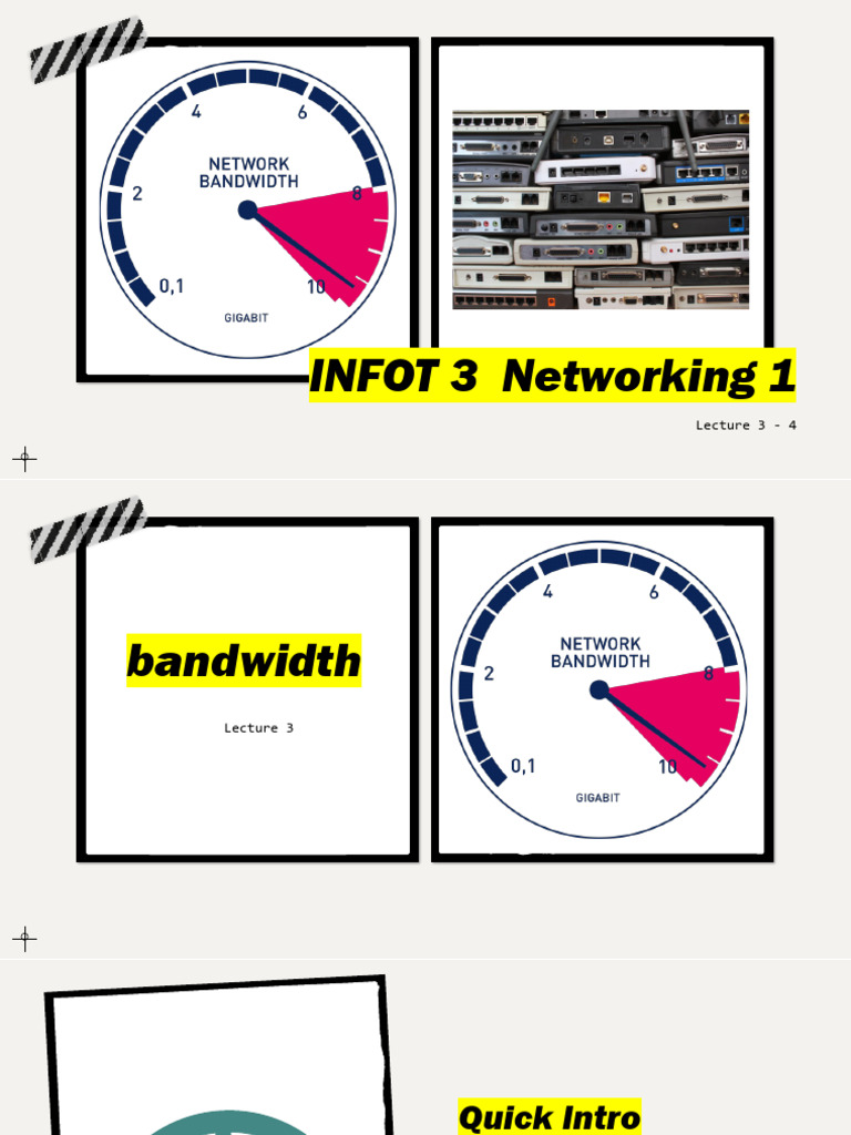 Understanding Bandwidth in Networking | PDF | Network Switch | Computer ...