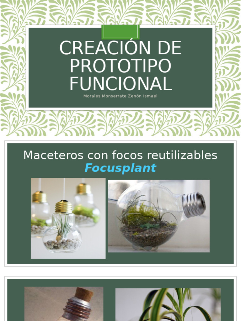 Creación de Prototipo Funcional | PDF
