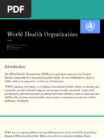WHO Organizational Structure Overview | PDF | World Health Organization ...