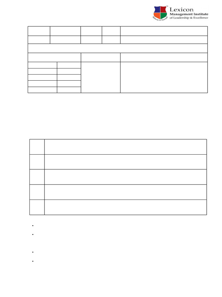 PG 307 Financial Markets and Banking Operations | PDF | Market ...
