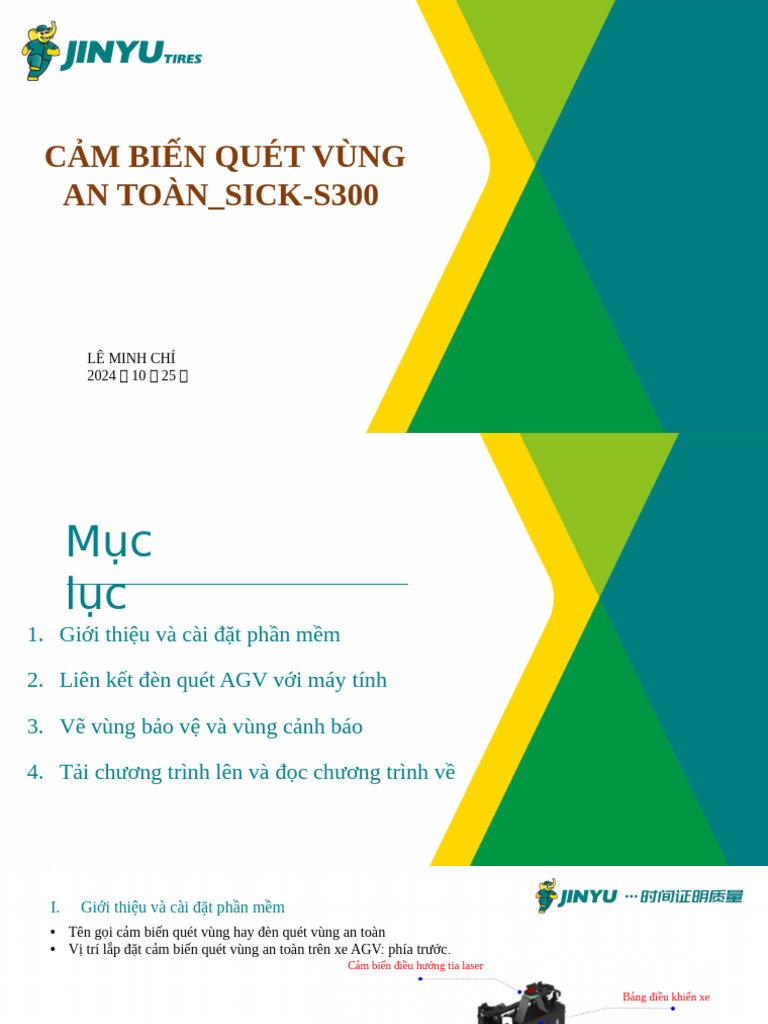 Jy Agv Quét Vùng Sick-Cds-S300 HT | PDF