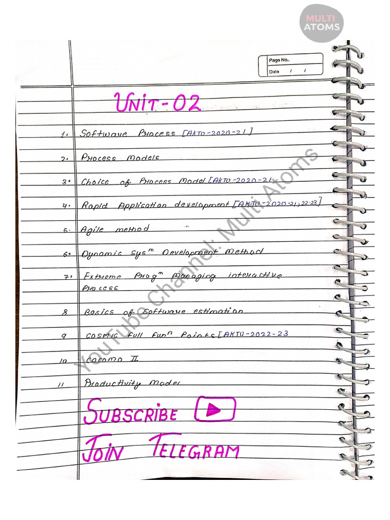 SPM Unit2 Bymultiatoms | PDF