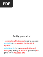 3 Bit Even Parity Generator | PDF | Arithmetic | Mathematical Logic