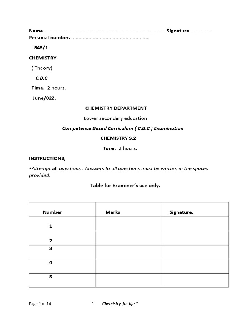 Chem s2 | PDF | Recycling | Chemistry