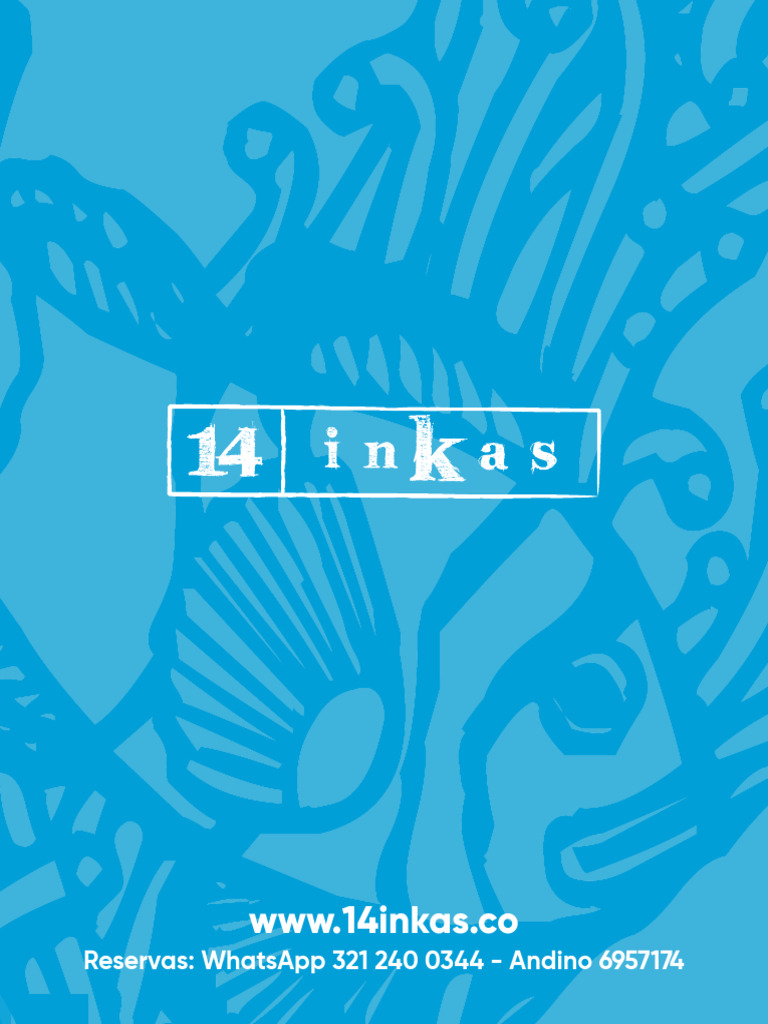 Menú de Delicias Peruanas 14 Inkas | PDF | Mariscos | Salsa