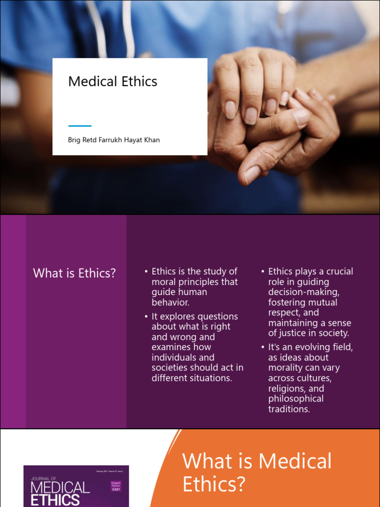 Medical Ethics by Farrukh Semi Final | PDF | Medical Ethics | Informed ...