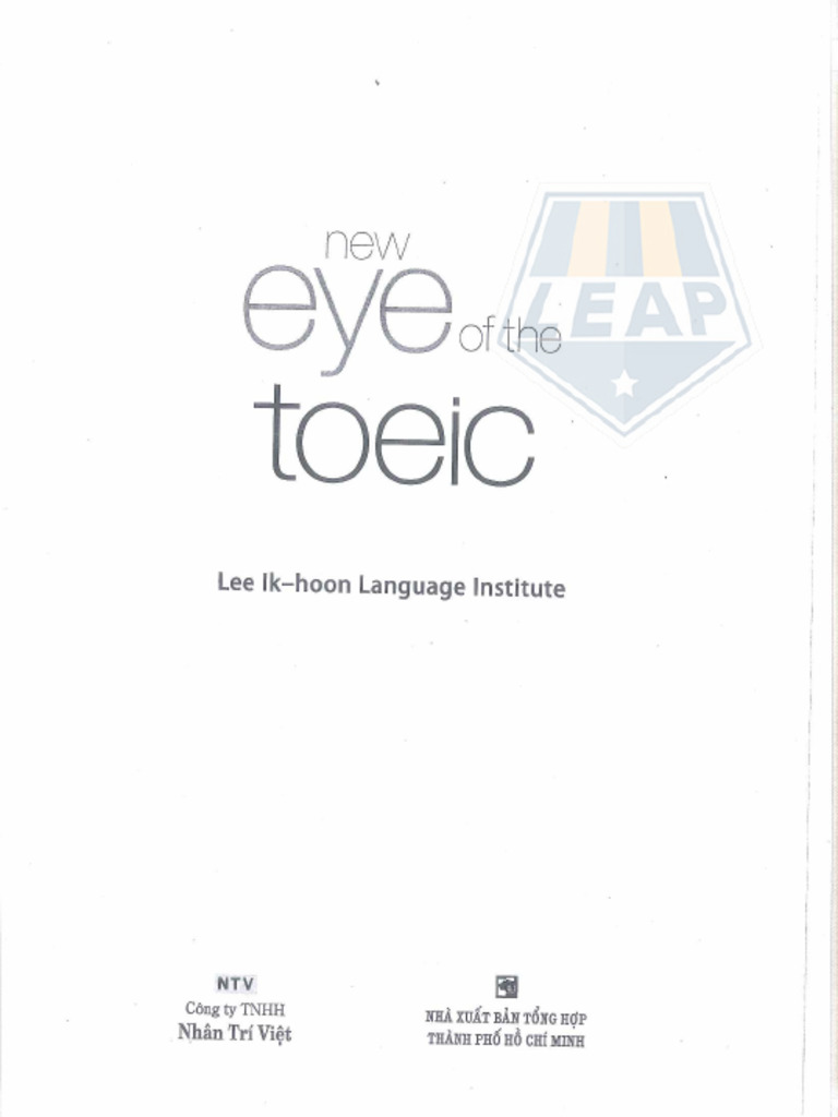 New Eys of The Toeic Reading | PDF