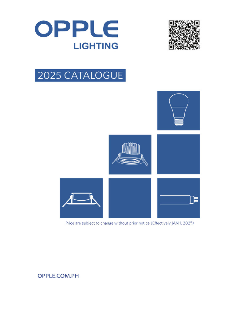 Opple 2025 LED Lighting Catalogue | PDF | Components | Electromagnetic ...