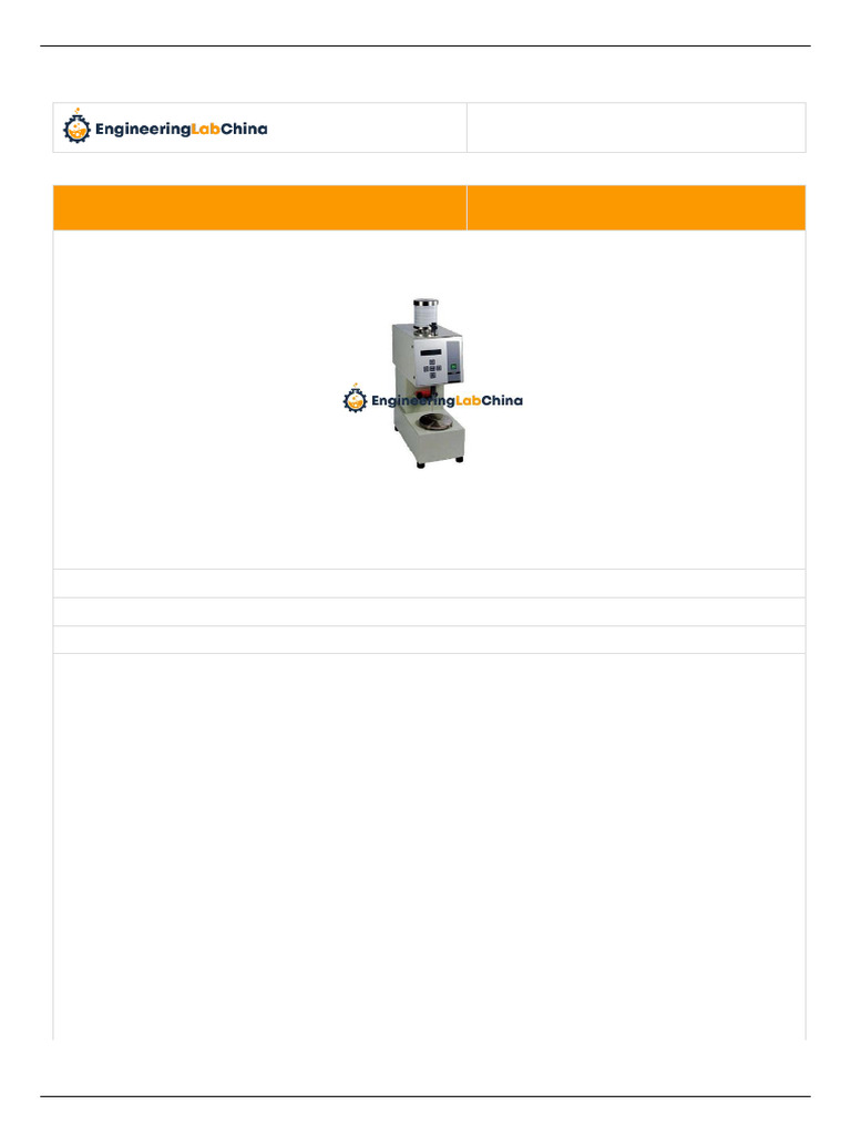 Automatic Vicat Apparatus | PDF | Personal Computers | Computing