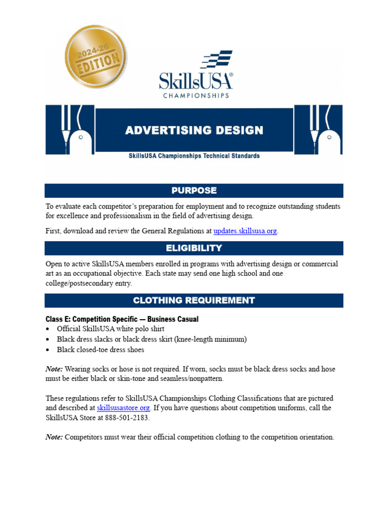 Advertising Design Competition Guidelines | PDF | Information ...