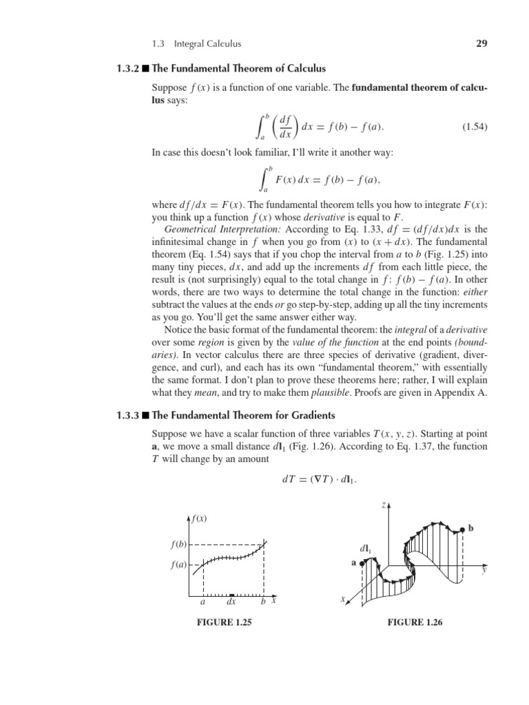 8.Fundamental Theorems of Vector Calculus | PDF | Flux | Divergence