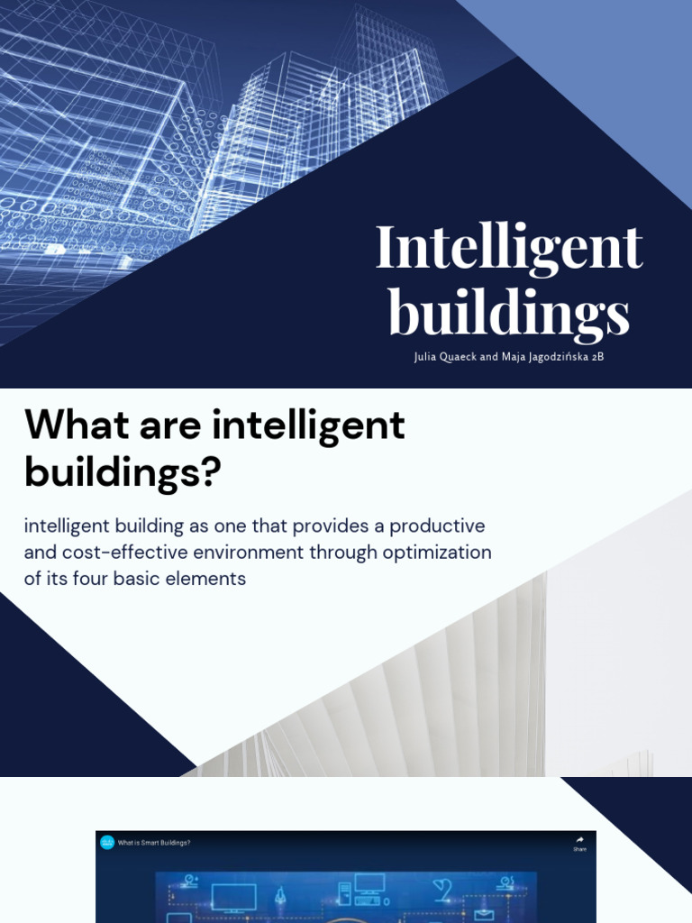 Intelligent Building Overview and Benefits | PDF | Building Automation ...