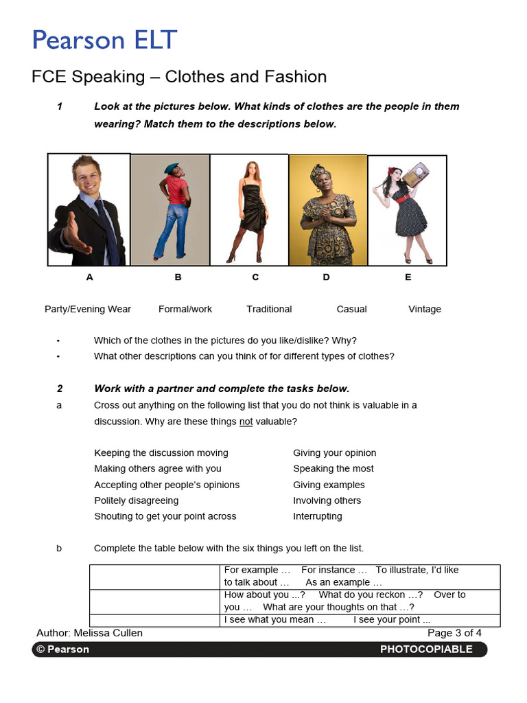 ITALY - DOCENTI - ENGLISH LANGUAGE TEACHING - 2016 12 - Clothes Fashion ...