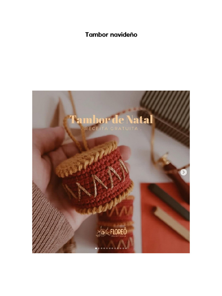 Tambor Navideño | PDF