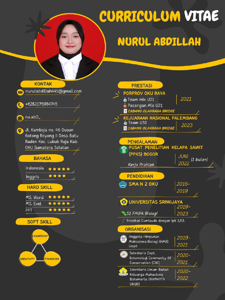 CV Nurul Abdillah New | PDF
