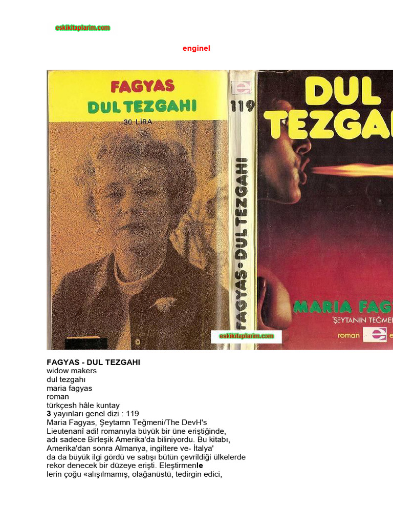 Microsoft Word - Maria - Fagyas.Dul - Tezgahı.doc by 756 | PDF