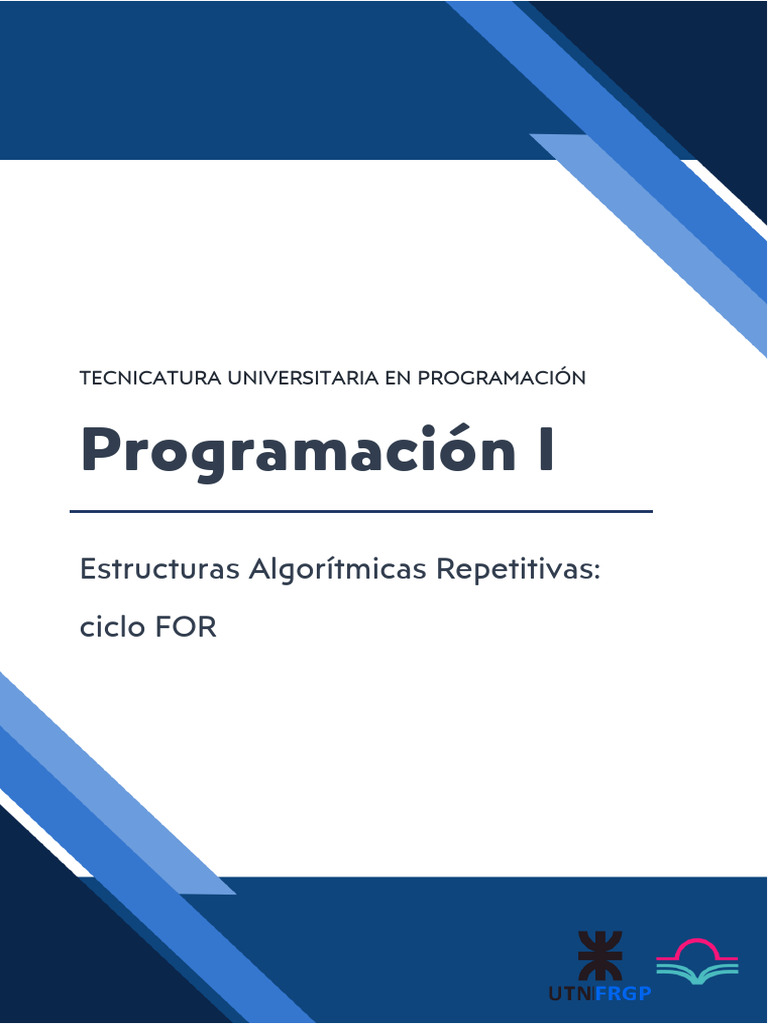 Apunte Teórico. Estructura Cíclica. Ciclo Exacto | PDF | Algoritmos | Variable (informática)