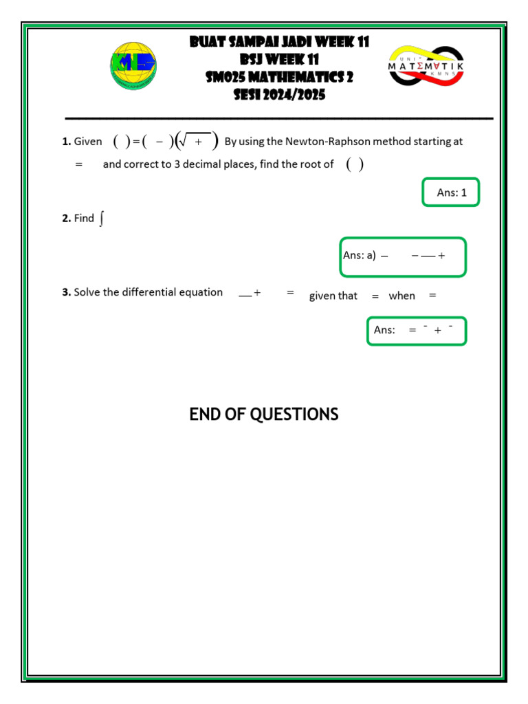 2425 Sm025 Bsj Week 11 Pdf