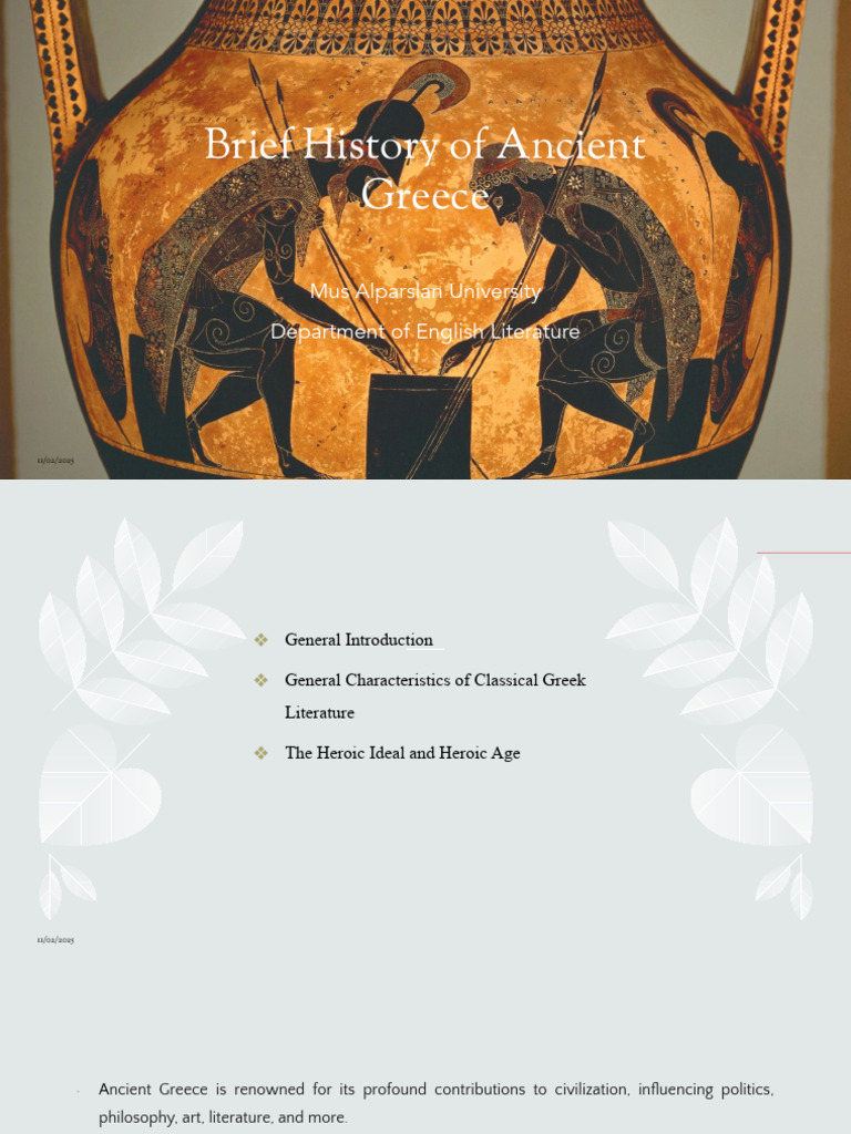 Ancient Greece: A Historical Overview | PDF | Ancient Greece ...
