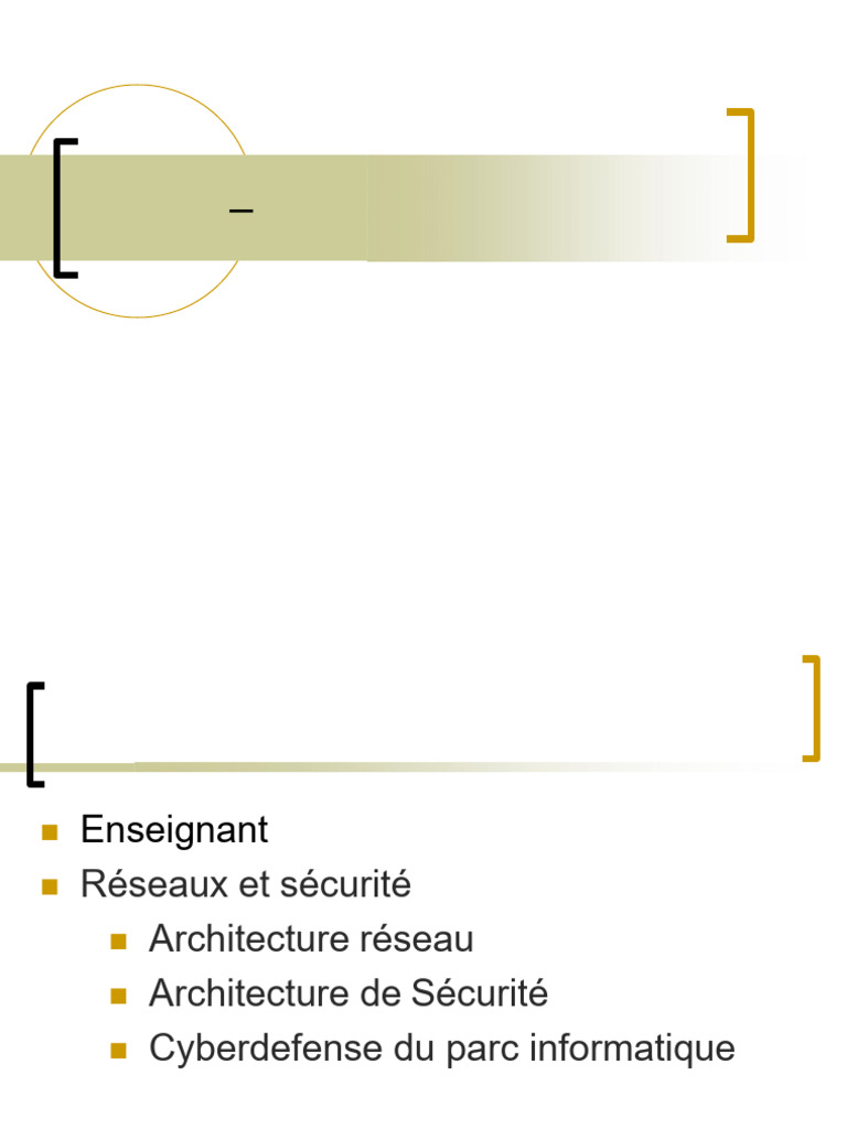 CR350 : Réseau et Sécurité Informatique | PDF | Sécurité | Sécurité des ...