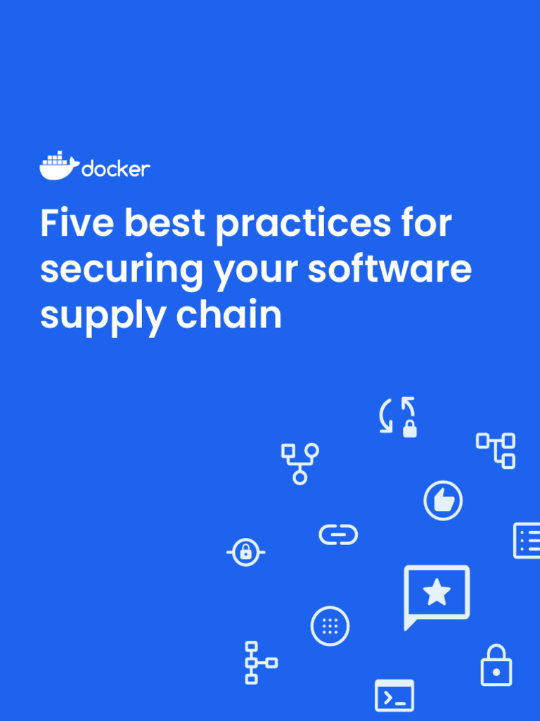 Five Best Practices For Securing Your Software Supply Chain | PDF | Computer Security | Security