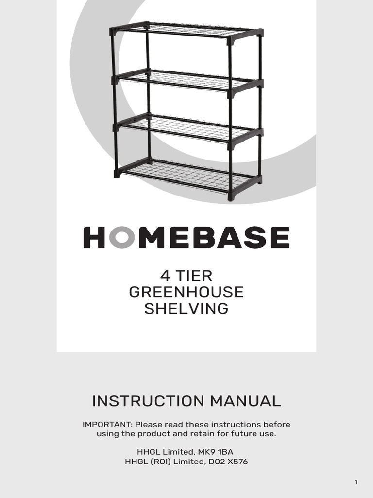 Homebase - 1675177129491-578550 - Productmanual | PDF