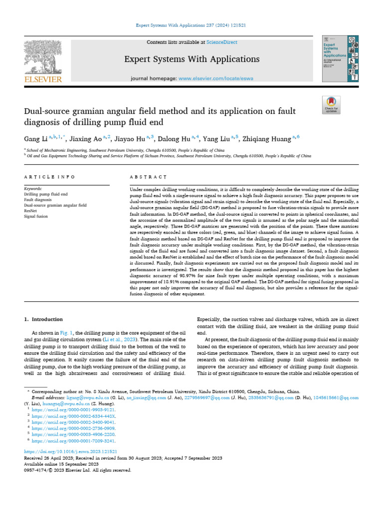 Dual-Source Gramian Angular Field Method and Its Application On Fault ...