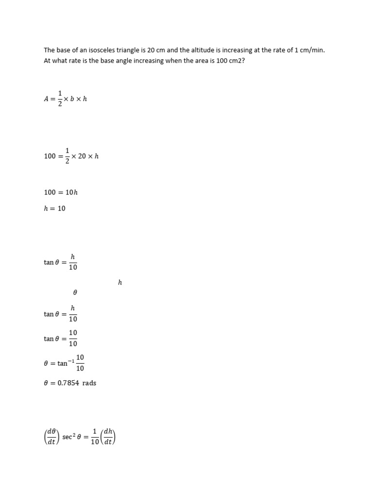 Working For The Trig App | PDF
