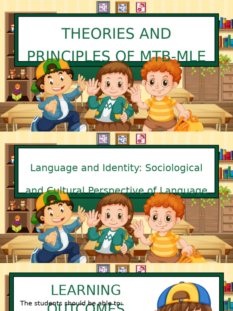 Language, Identity, and MTB-MLE Principles | PDF | Behaviorism | Thought