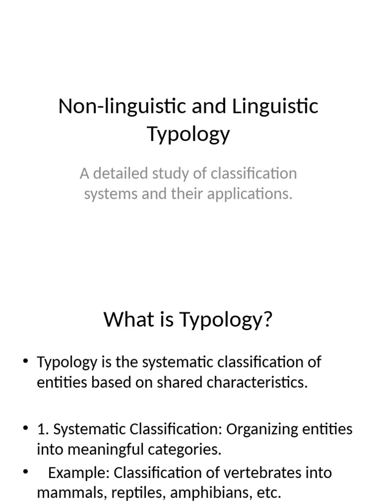 Enhanced_Non-linguistic_and_Linguistic_Typology | PDF | Linguistic ...