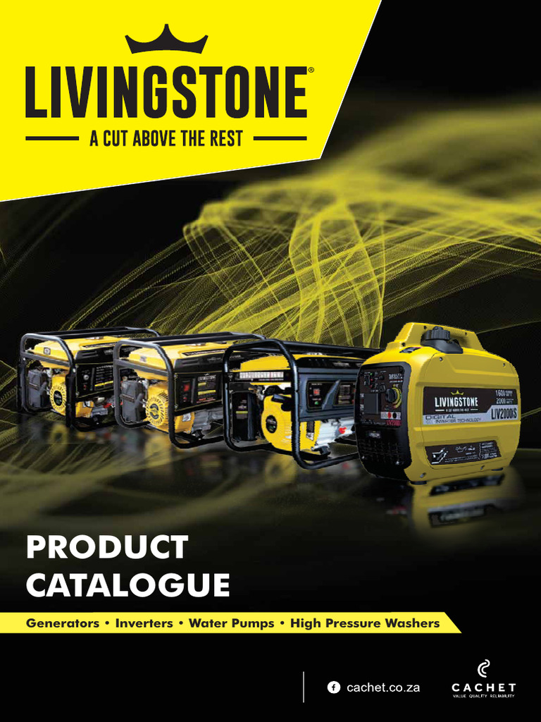 Livingstone Catalogue Generators | PDF | Power Inverter | Electrical ...