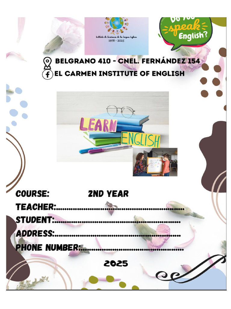 Cartilla 2do 2025 Corregido_paraimprimir | PDF | Workweek And Weekend | Plural