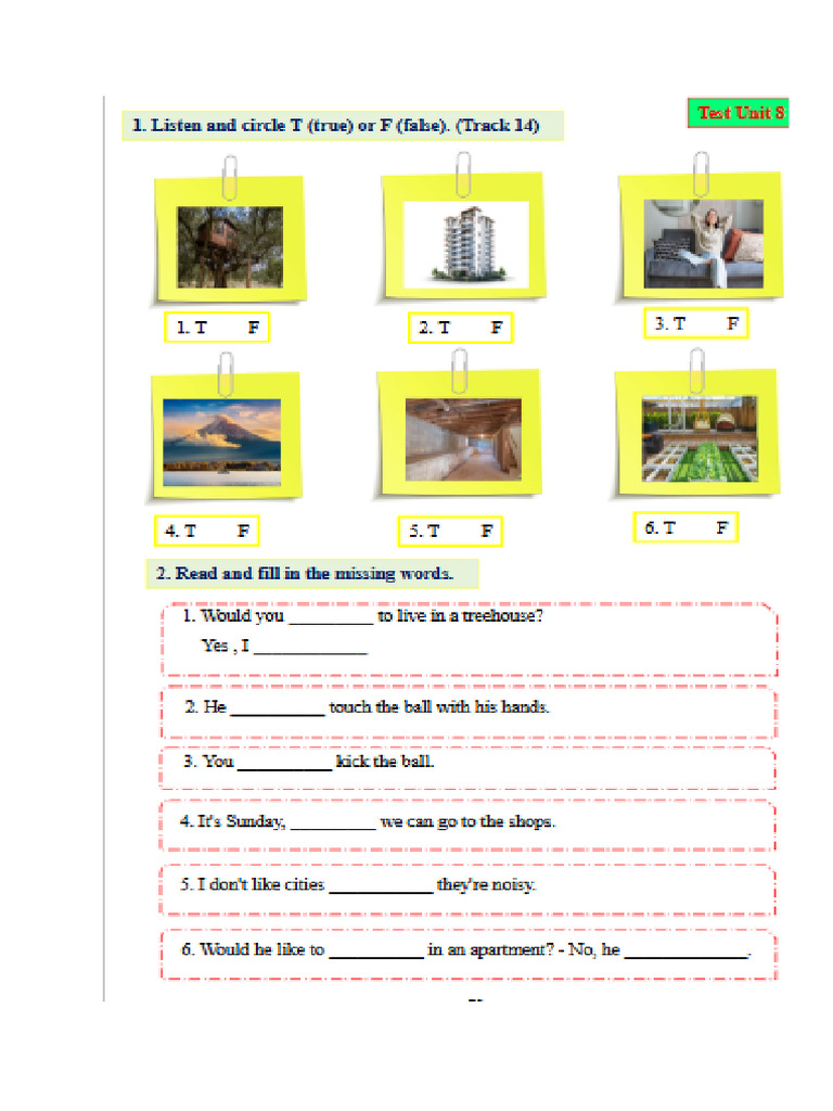 Review Unit 8 | PDF