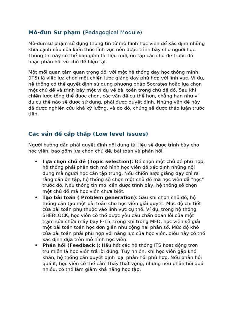 NG D NG C A AI Trong Giáo D C | PDF