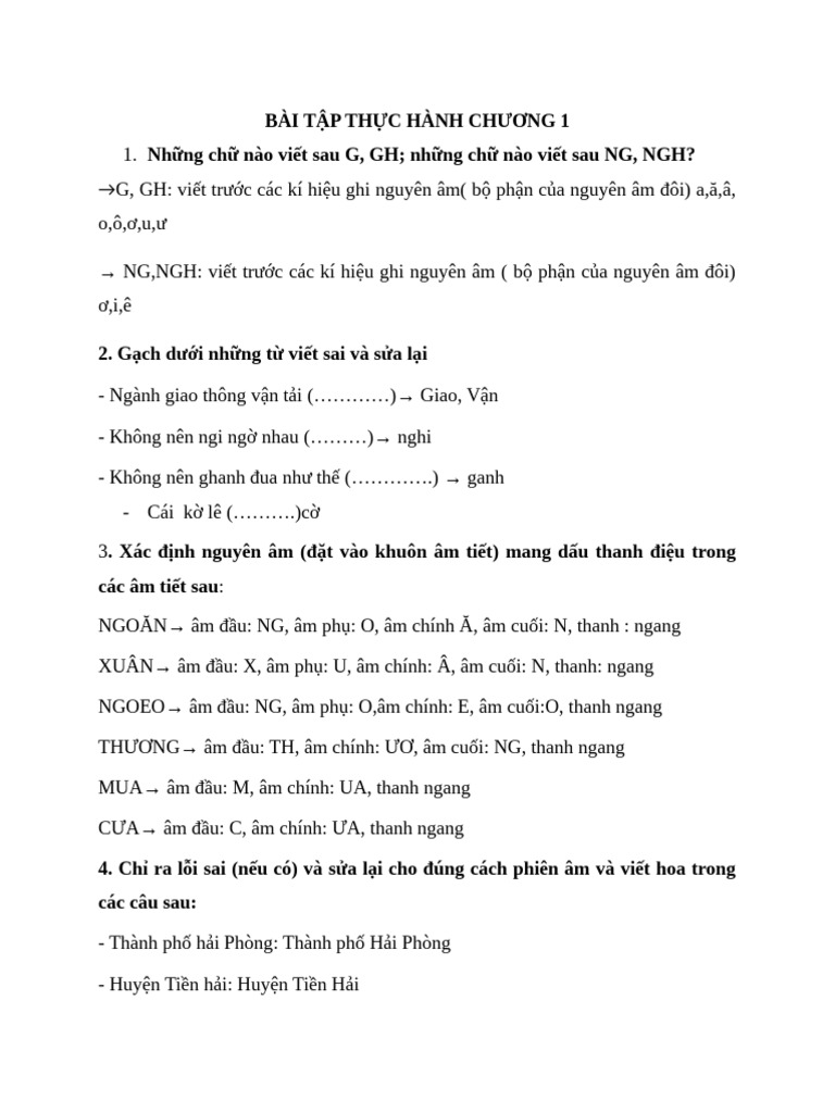 BÀI TẬP THỰC HÀNH CHƯƠNG 1. KNN | PDF