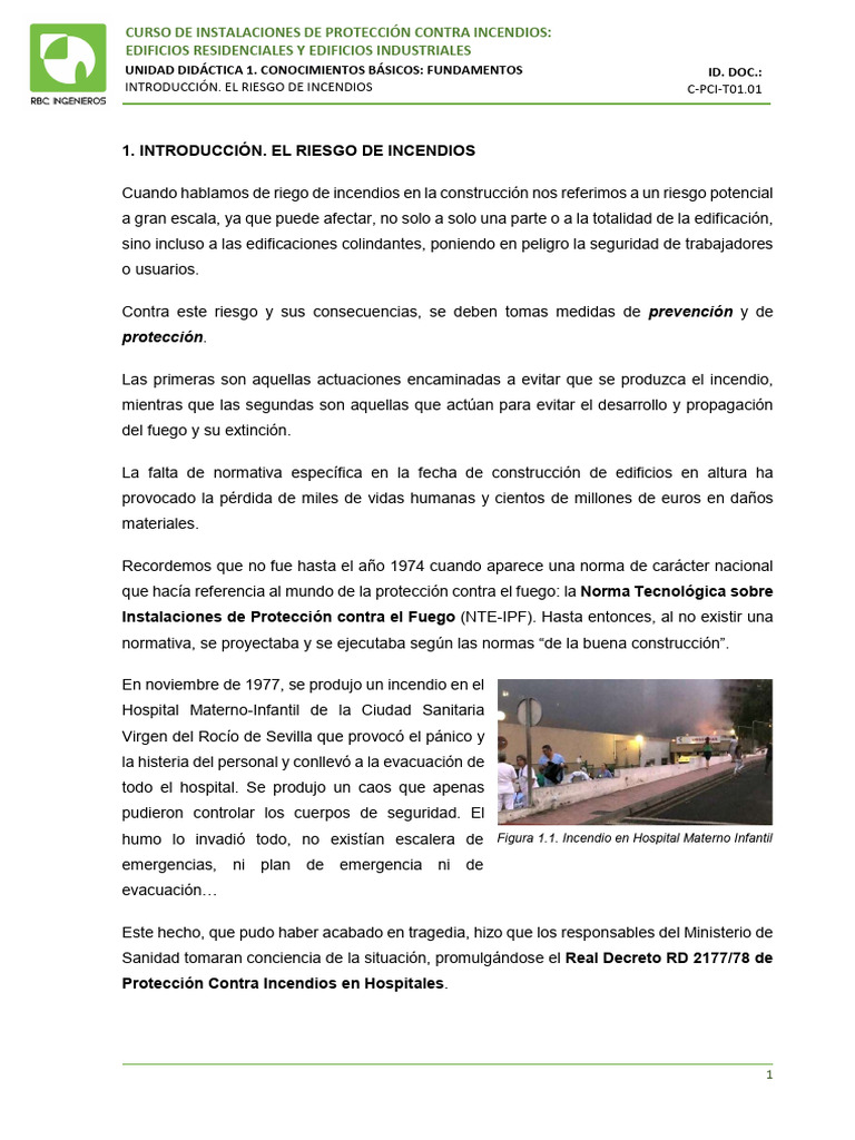 Reglamento de Seguridad Contra Incendios 2025 | PDF | Protección contra ...