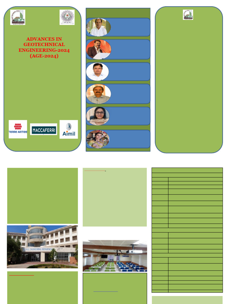 Seminar on Advances in Geotechnical Engineering | PDF | Engineering ...