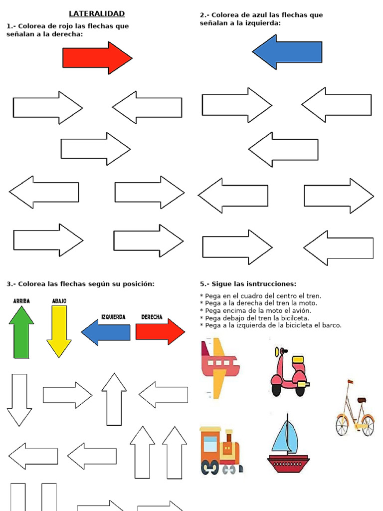 Ficha de Lateralidad | PDF