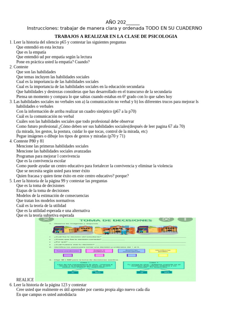 Psico10 Ipm 2P 22 | PDF | Empatía | Toma de decisiones