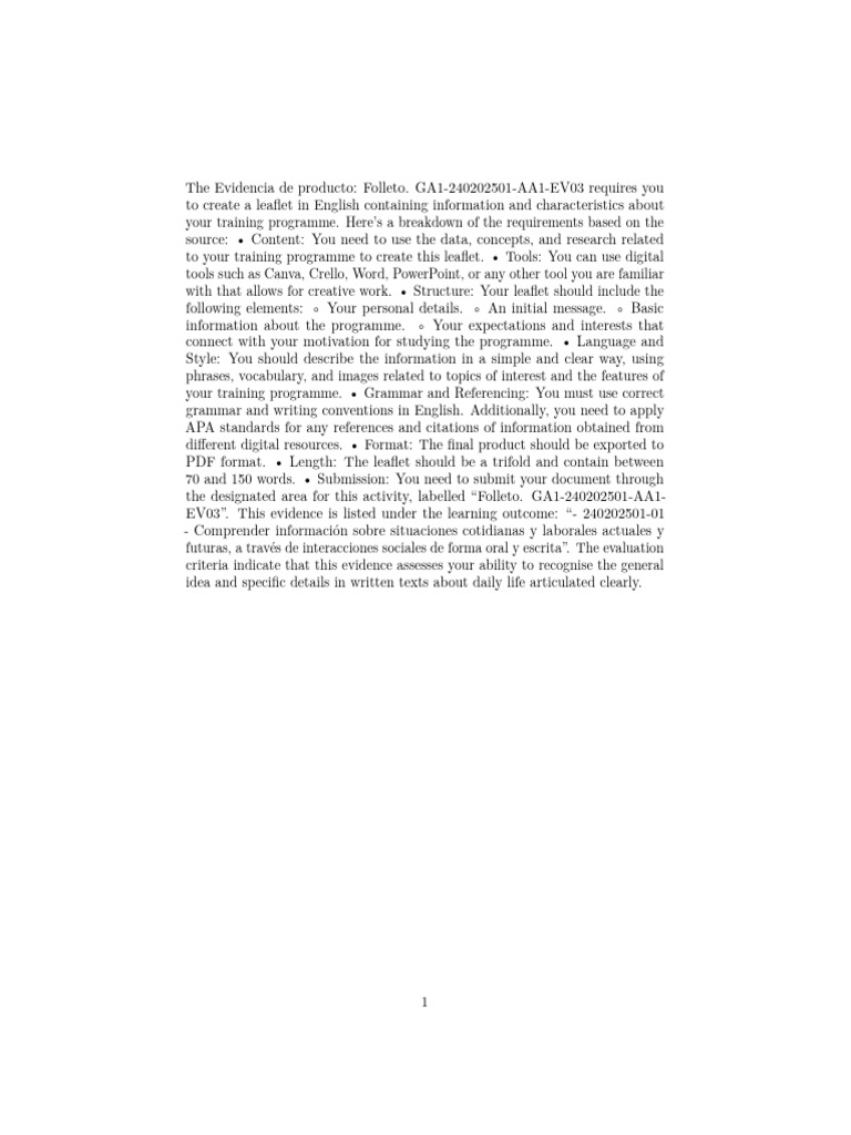 SENA Web Dev - Leaflet | PDF
