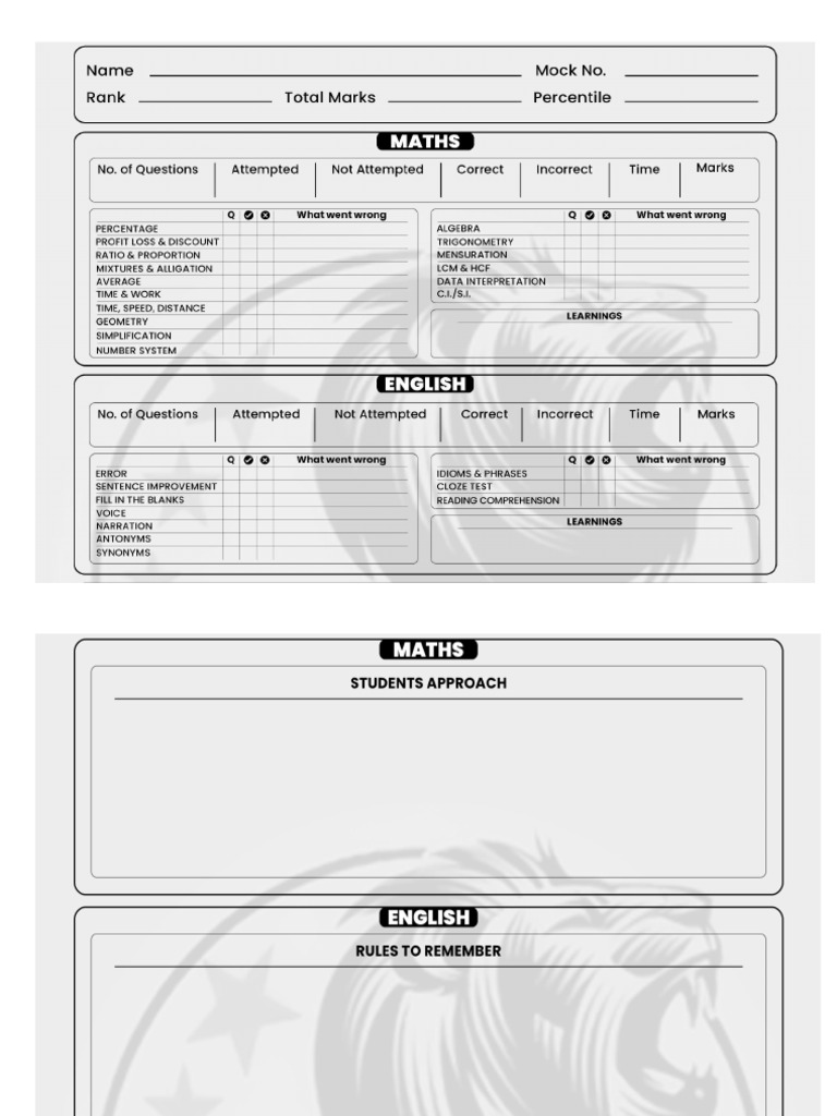 Pts Report Card | PDF