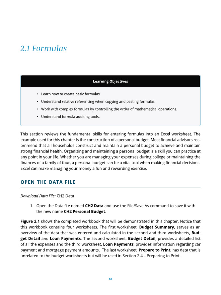Formulas | PDF