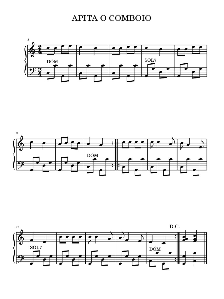 APITA O COMBOIO | PDF