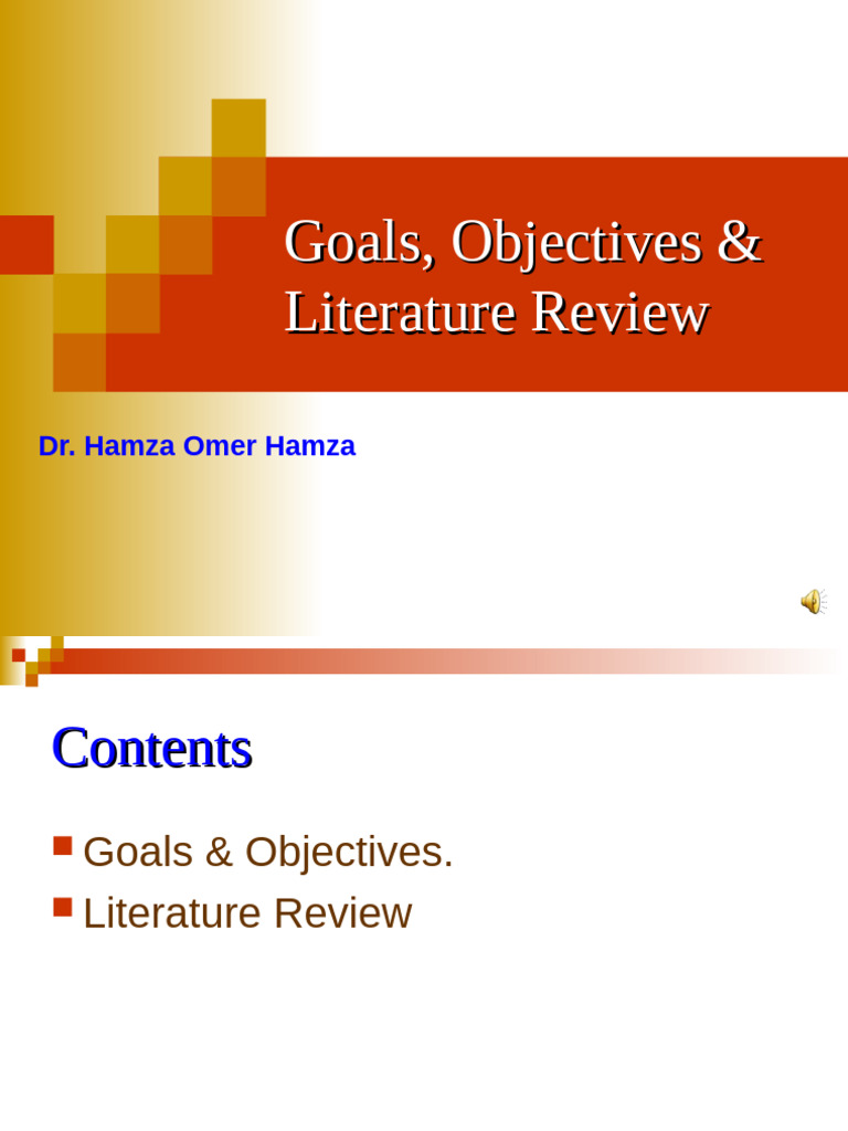 Objectives & Literature Review | PDF | Literature Review | Thesis