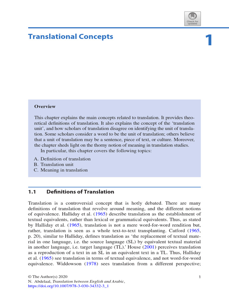 Key Concepts in Translation Studies | PDF | Semantics | Translations