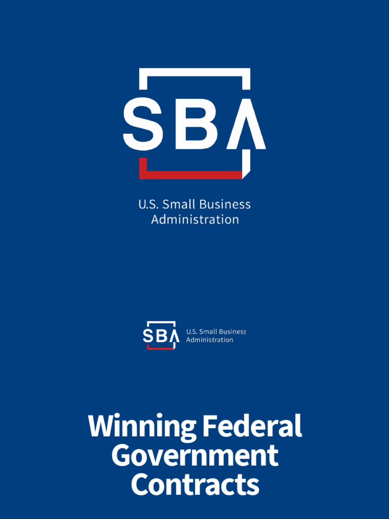 5-25-22 Winning Federal Government Contracts - Virtual Event | PDF ...