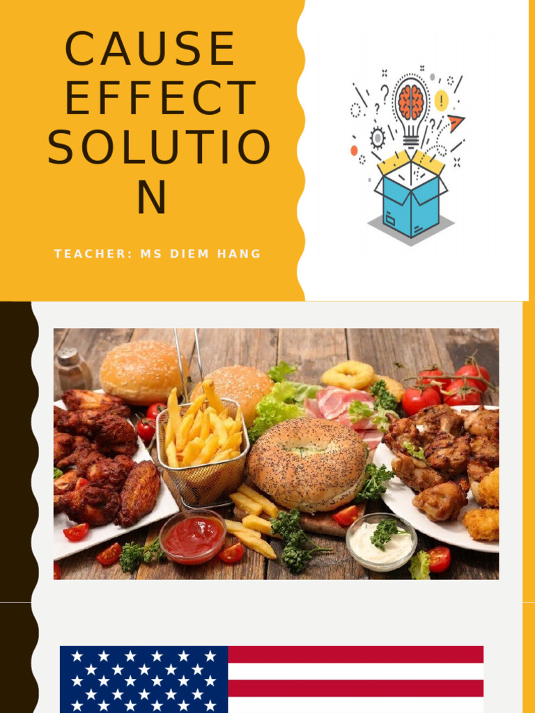 Cause Effect Solution Obesity | PDF | Obesity | Diseases And Disorders